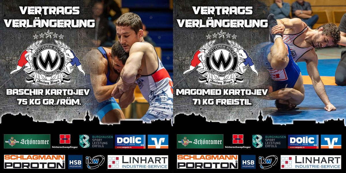 Vereins-News - News | Wichtige Kaderbausteine: Magomed und Baschir ...